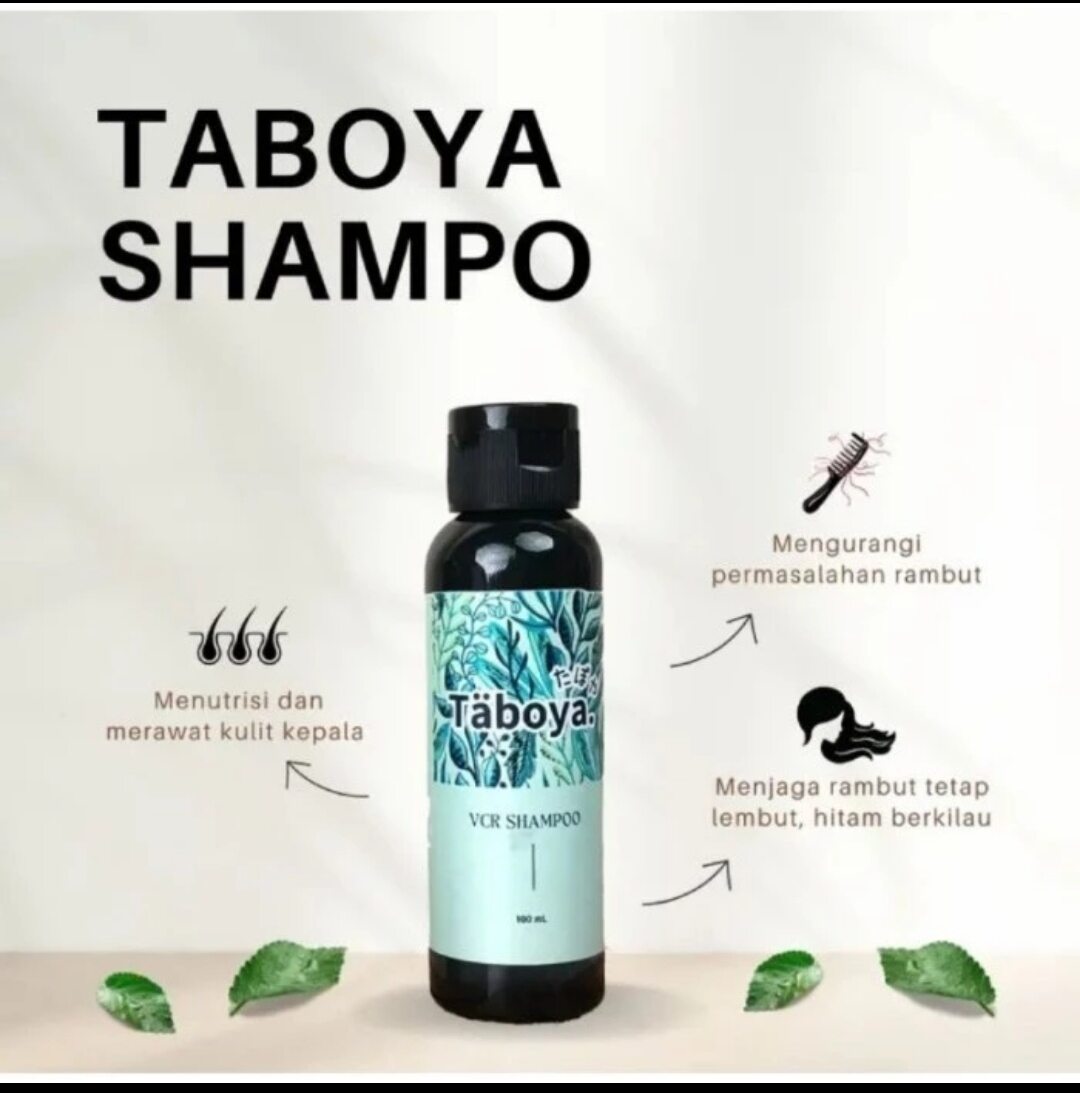Taboya VCR Shampoo Penumbuh Dan Penyubur Rambut Cegah Uban | Lazada ...