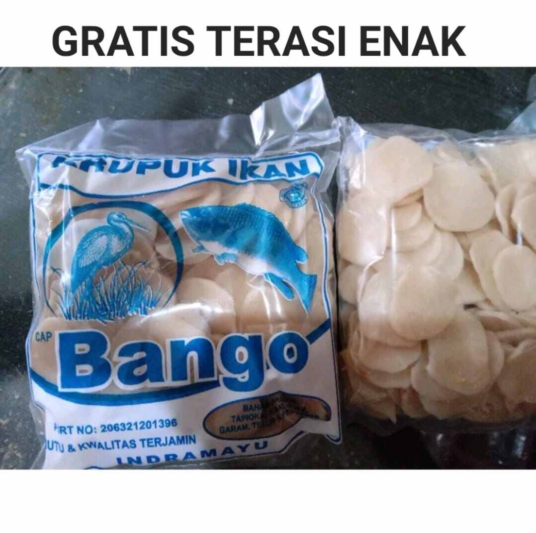 Kerupuk Ikan Cap Bango GRATIS terasi khas cirebon ENAK | Lazada Indonesia