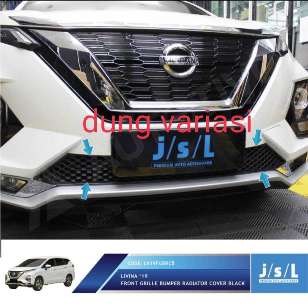 front bumper radiator all new livina 2019 hitam | Lazada Indonesia