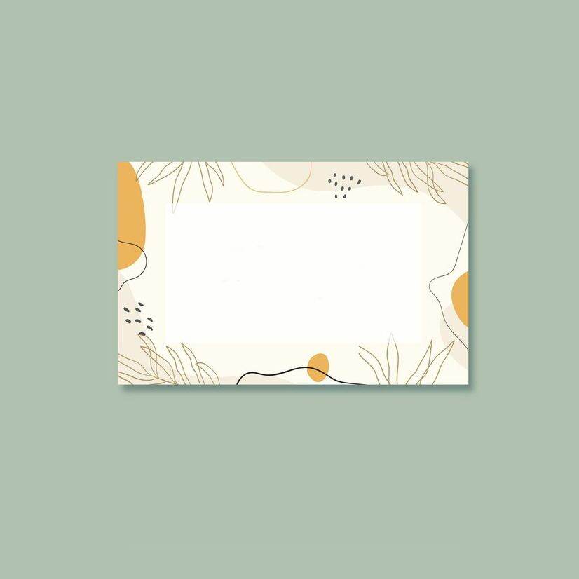 kartu ucapan polos / kosong / motif aestetik | Lazada Indonesia