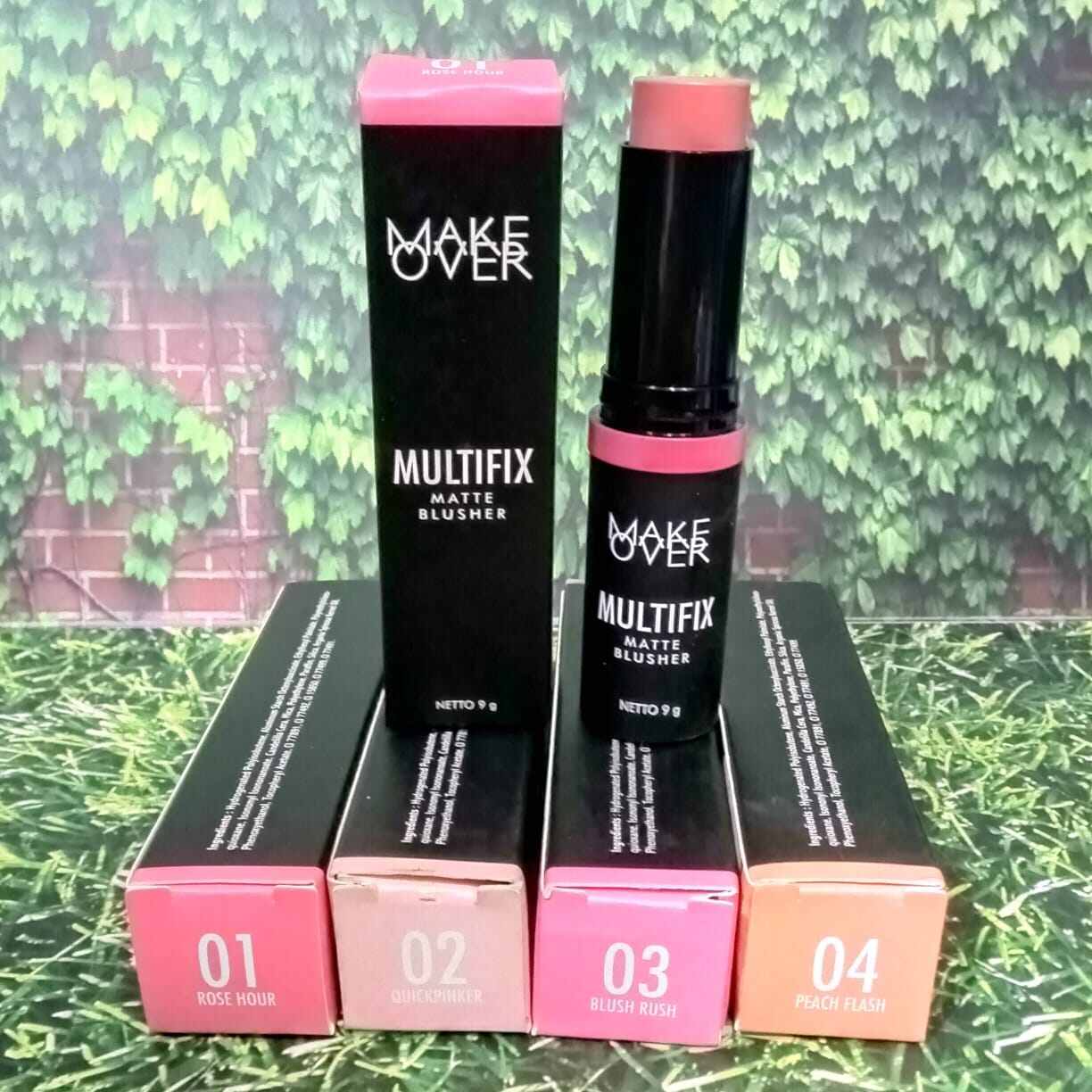 Makeover Multifix Matte Blusher | Lazada Indonesia