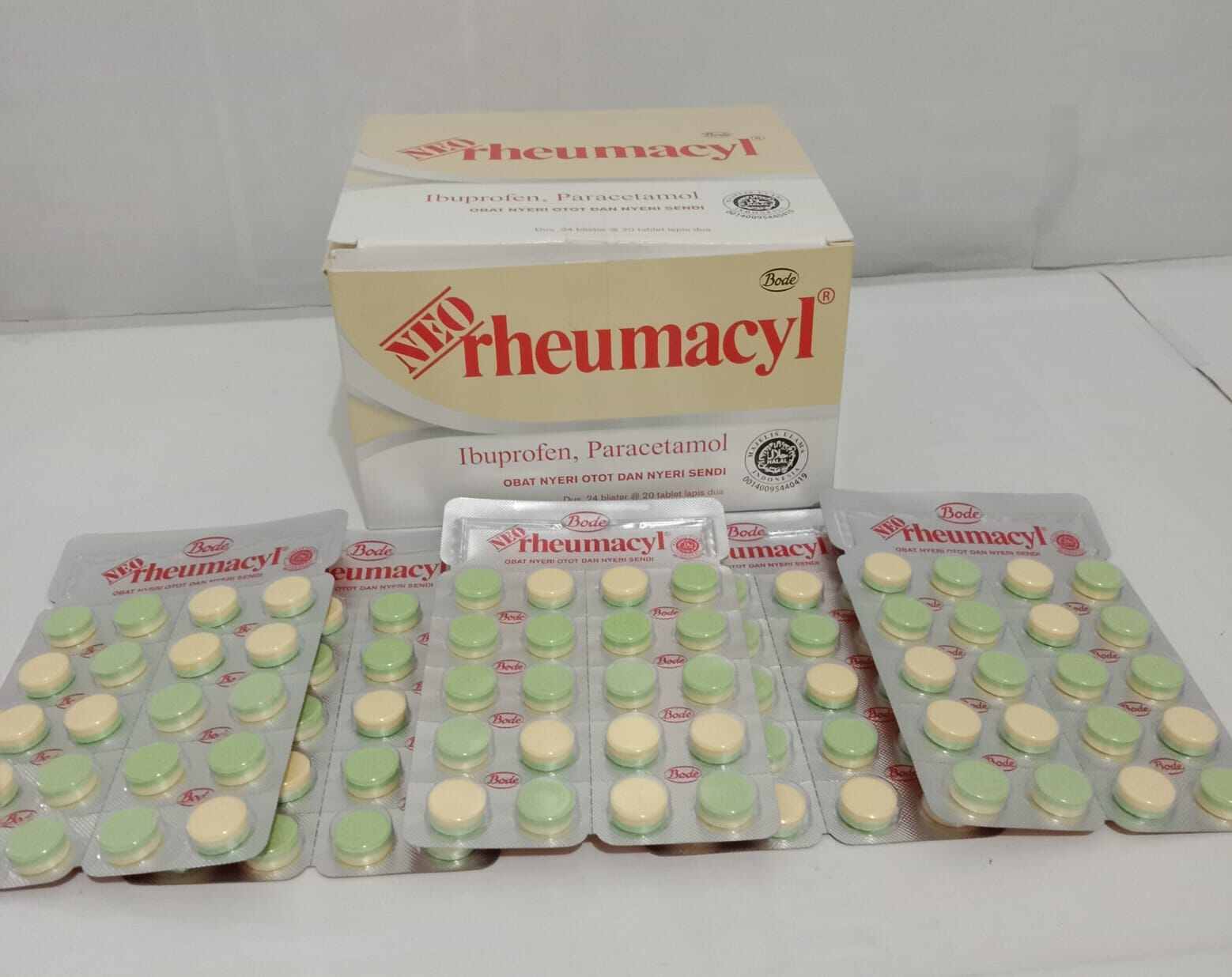NEO RHEUMACYL Obat Nyeri Otot & Nyeri Sendi (1 blister isi 20 teblet ...