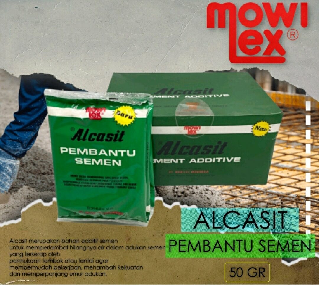 Alcasit Cement Additive Pembantu Semen Pengeras Cor | Lazada Indonesia