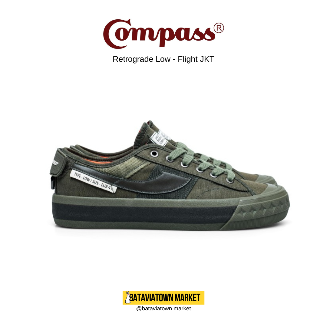 [Limited Edition] Sepatu Compass Retrograde Low - Flight JKT | Lazada ...