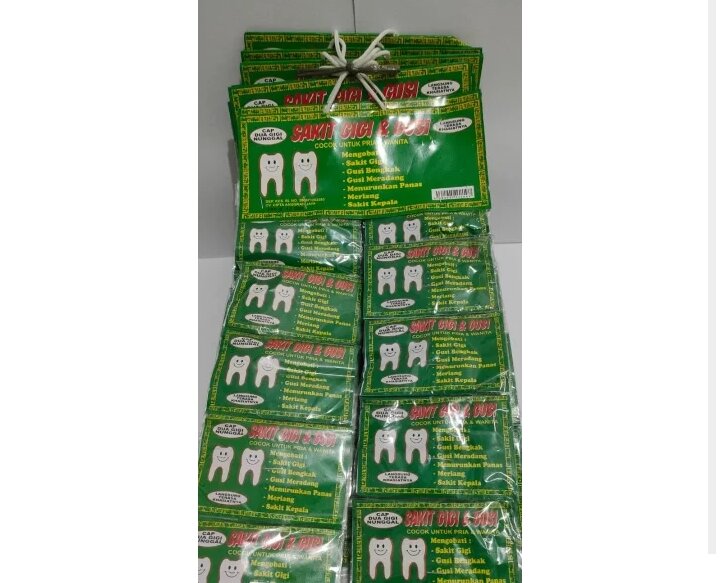 Osagi obat sakit gigi 20 sachet asli | Lazada Indonesia