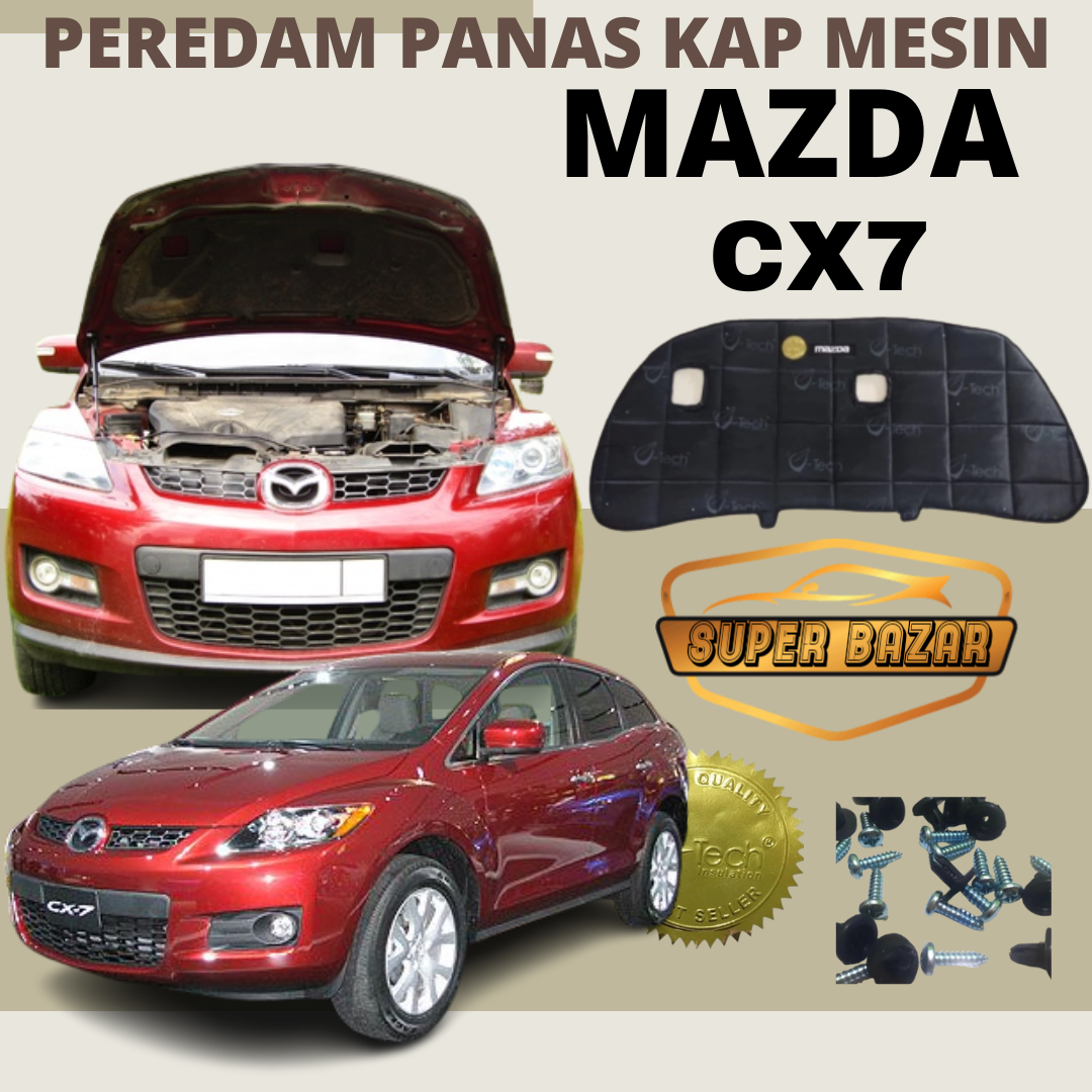Vtech peredam panas kap mesin mobil MAZDA CX7 | Lazada Indonesia