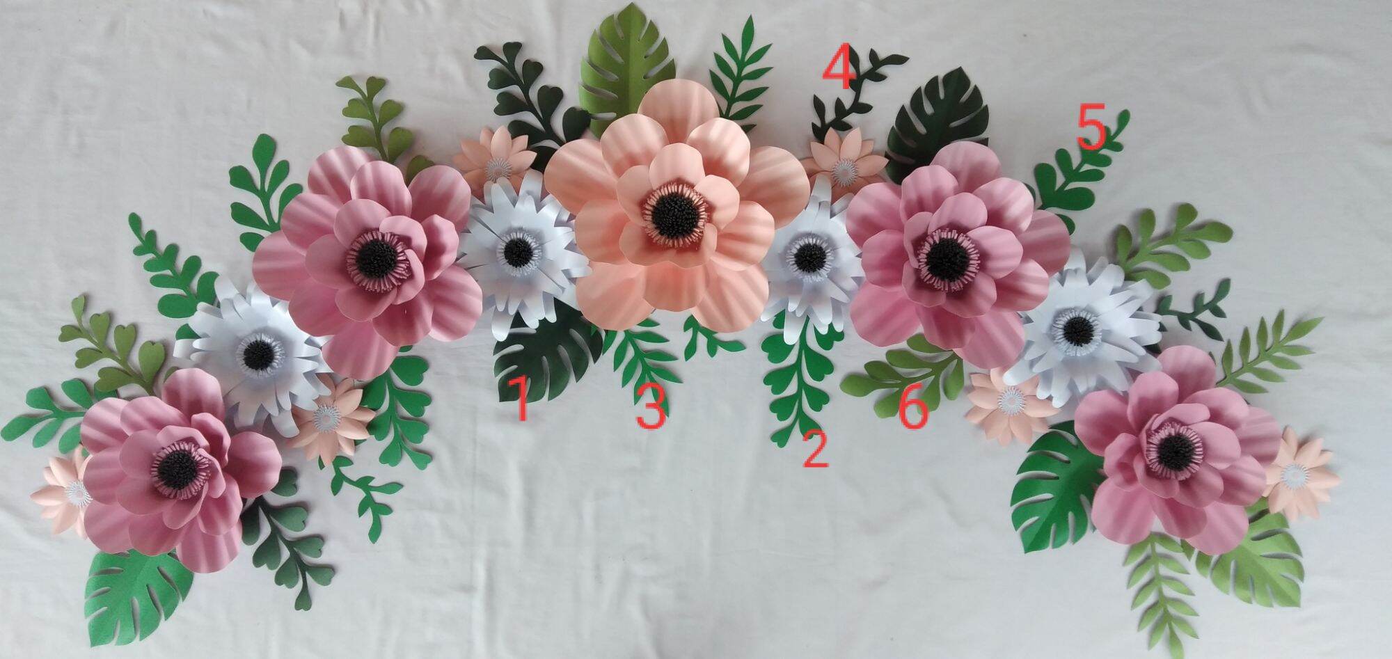 DAUN PAPER FLOWER, BISA CUSTOM WARNA. HARGA PER DAUN | Lazada Indonesia