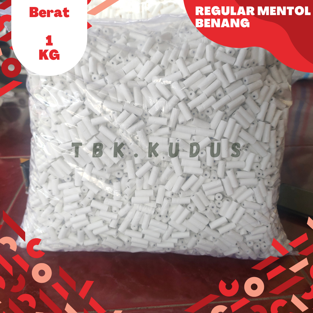 Gabus Busa Filter Regular Mentol Benang 1Kg | Lazada Indonesia