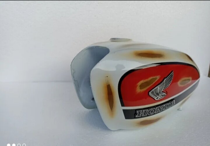 TANGKI CB PUTIH KOMBINASI MERAH BELADUS | Lazada Indonesia