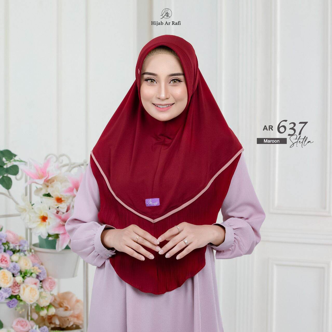 Hijab Ar Rafi Kode AR 637 | Lazada Indonesia