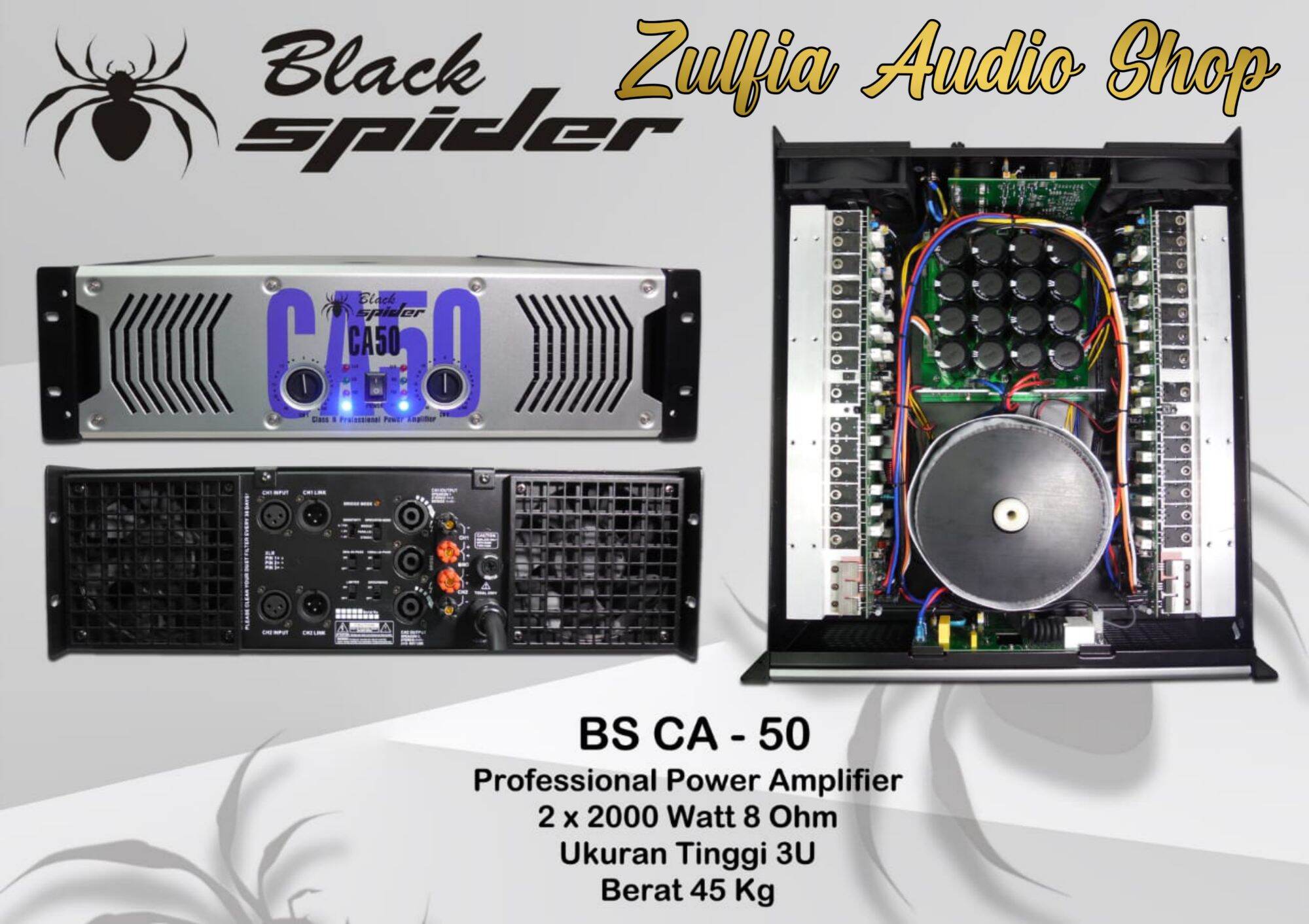 POWER CA 50 BLACK SPIDER CA 50 ORIGINAL | Lazada Indonesia