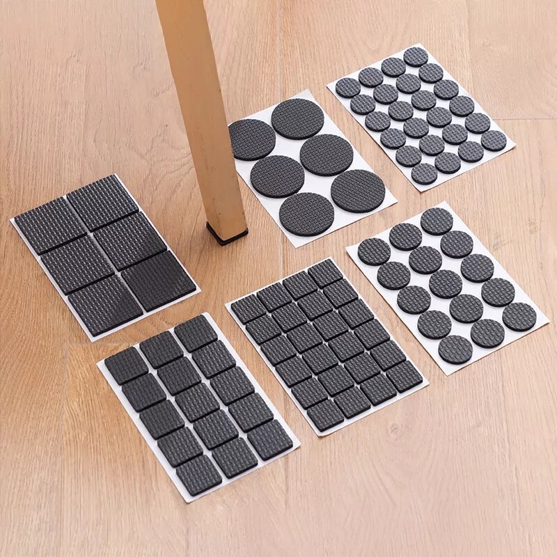 Karet Alas Kaki Meja Kursi funiture Anti Slip / Bantalan Karet Anti ...