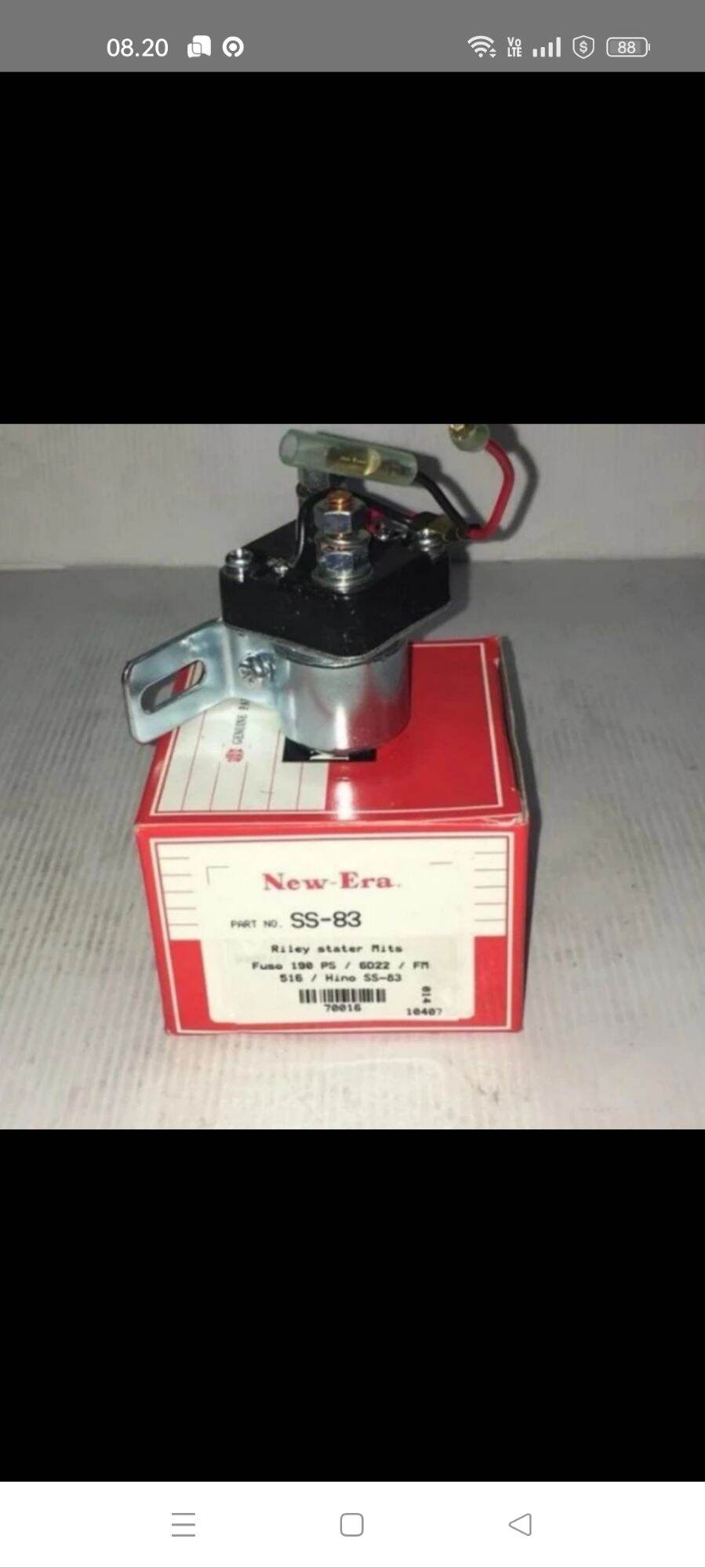 NEW ERA SS 83 24V RELAY START SS83 | Lazada Indonesia