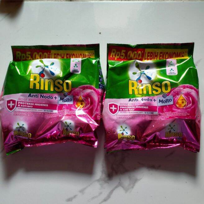 deterjen rinso 5000 an 195gr kartonan | Lazada Indonesia