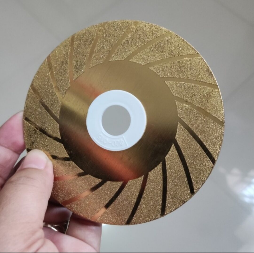 Original Mata Pisau Poles Potong kramik granit kaca 4 inch Diamond ...