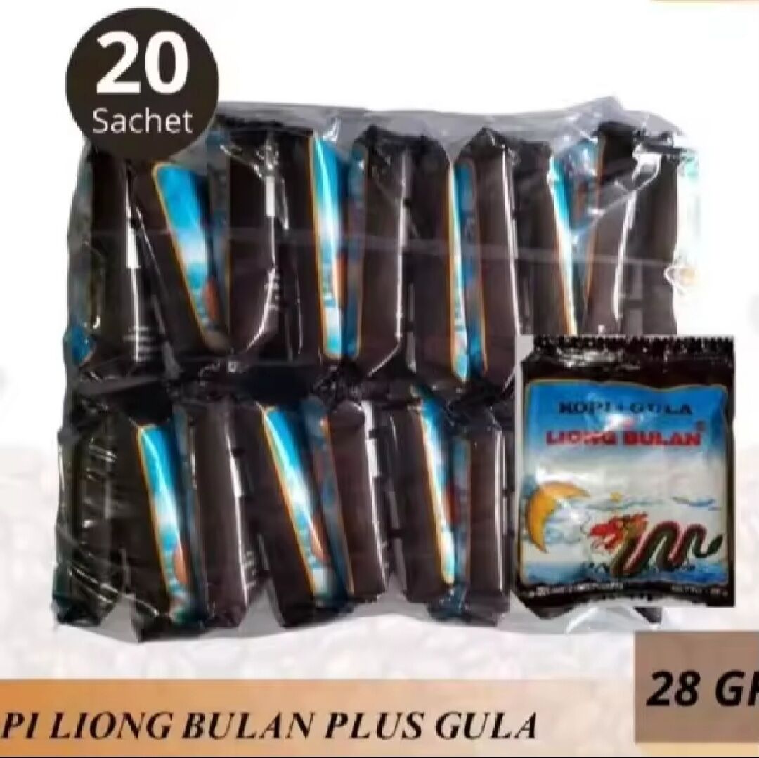 KOPI LIONG BULAN KHAS BOGOR 1 PACK 20 pcs. | Lazada Indonesia