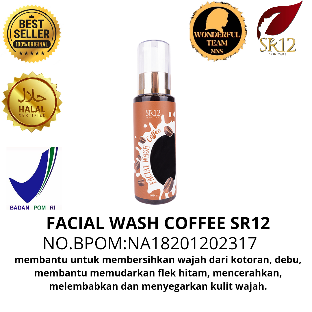 SR12 FACIAL WASH COFFEE | Lazada Indonesia