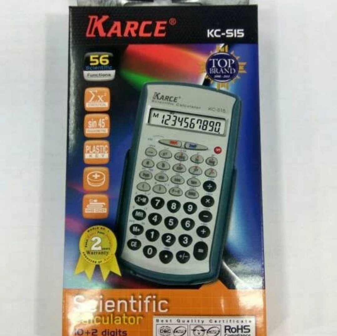 KARCE KALKULATOR KC S15 ILMIAH SCIENTIFIC | Lazada Indonesia