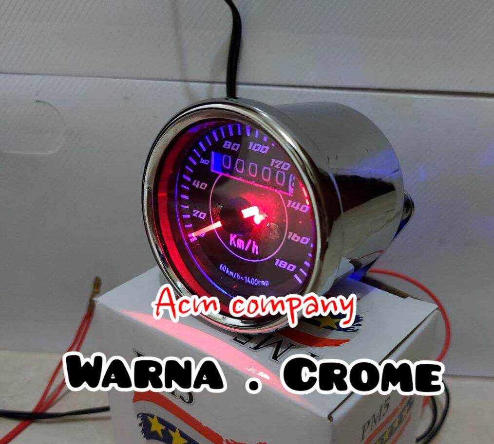 KM LED / KILOMETER LED / SPEEDOMETER LED MOTOR BULAT 12 VOLT | Lazada ...