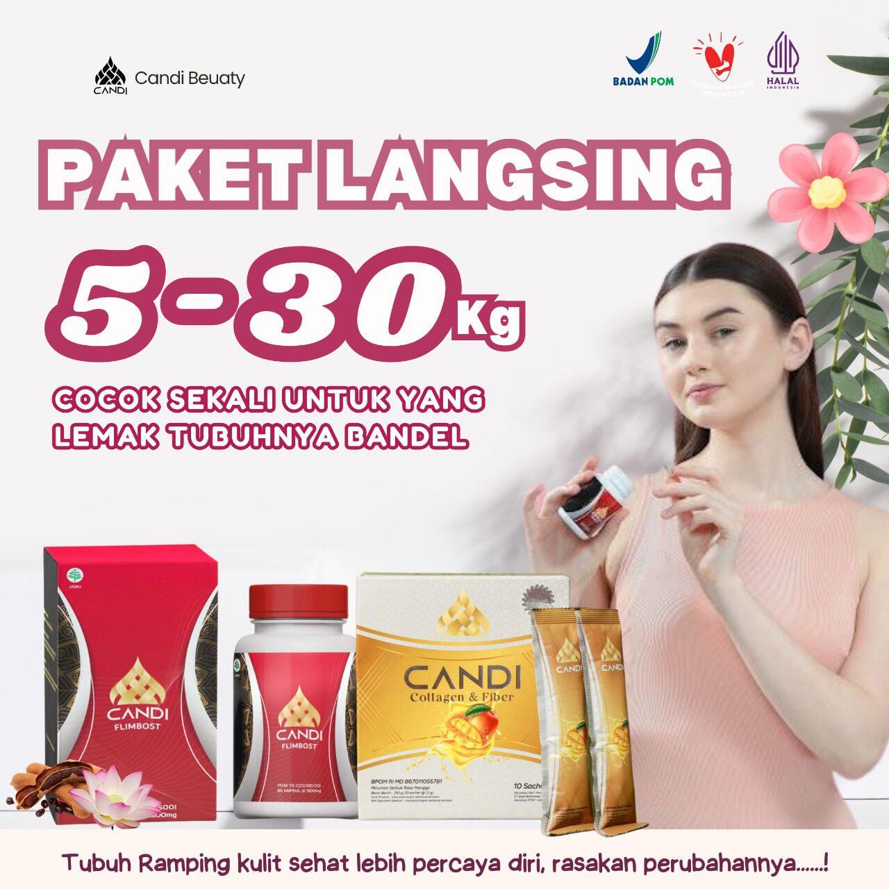 PAKET LANGSING AMPUH CANDI COLLAGEN MIX FLIMBOST | Lazada Indonesia