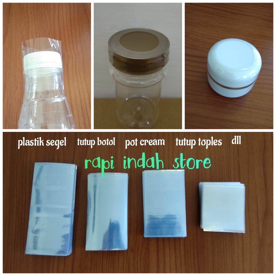 Plastik segel tutup botol/toples per pack isi 100pcs | Lazada Indonesia
