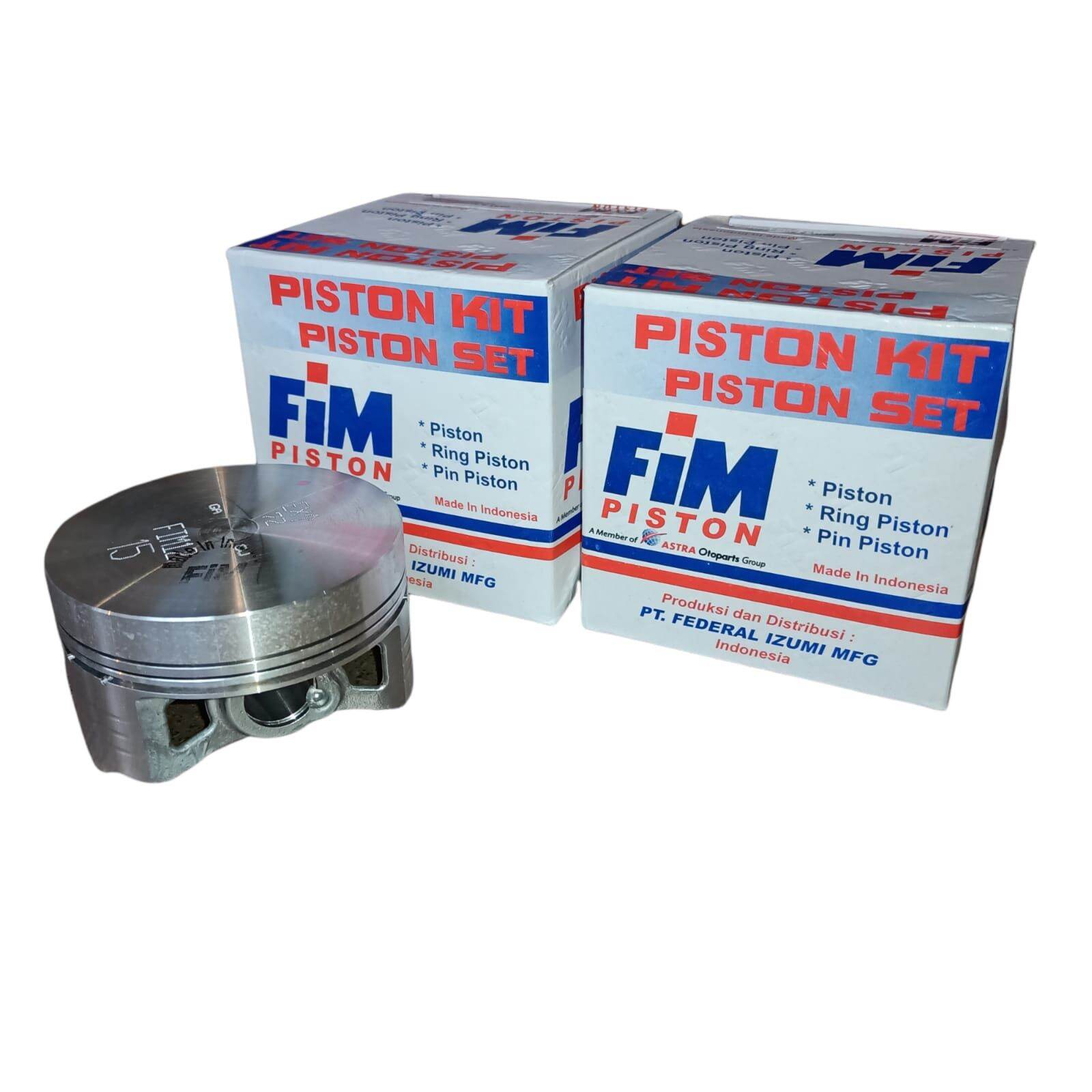 Piston seker seher kit fim set ukuran 66 68 pin pen 15 custom dome ...