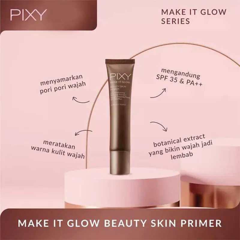 Pixy Make it Glow Beauty Skin Primer | 25ml | Lazada Indonesia