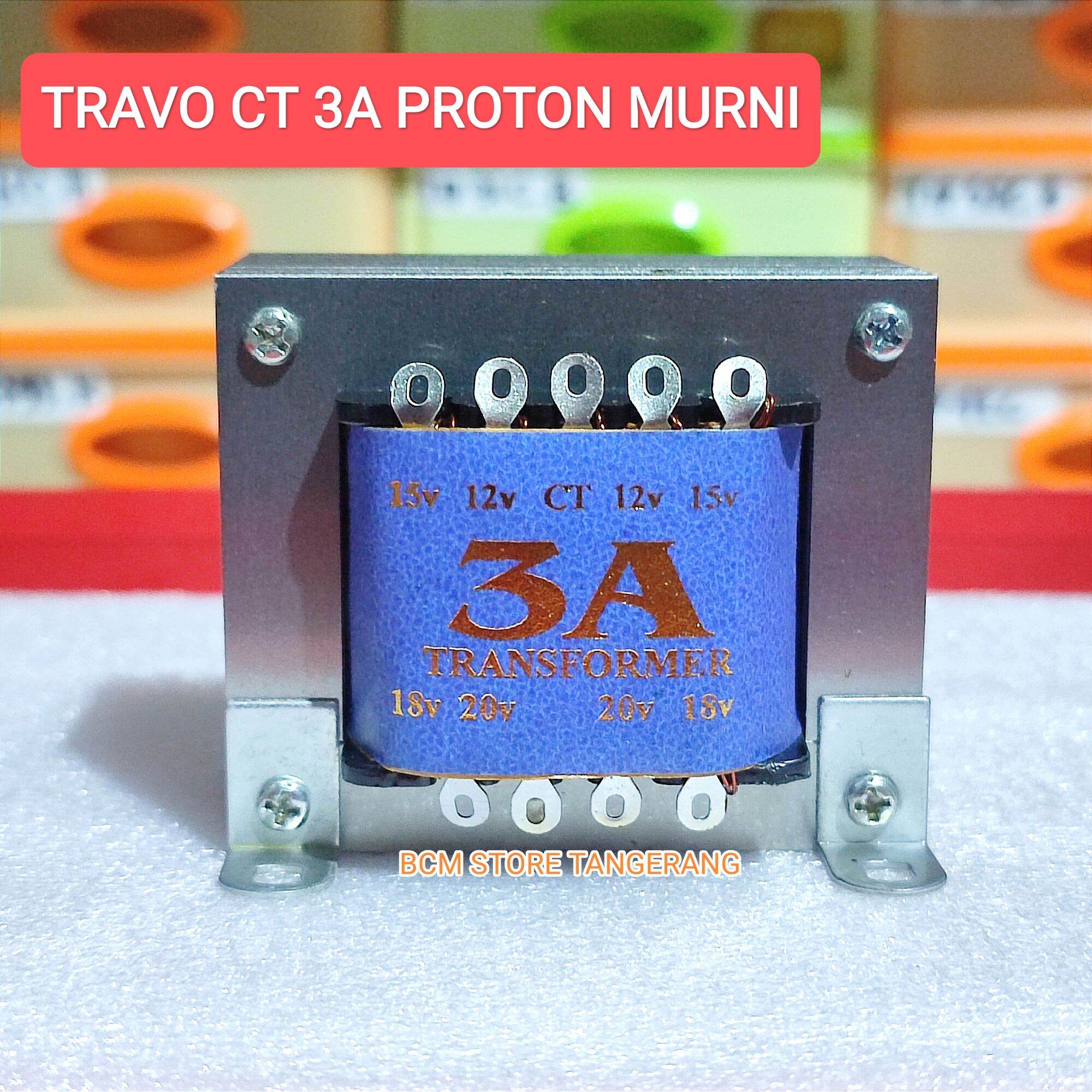 PROTON TRAVO 3A CT TRAFO MURNI 3 A CT | Lazada Indonesia