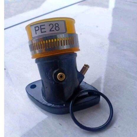 Manipol Manifold Jupiter MX new old karburator Intex karet PE 28 ...