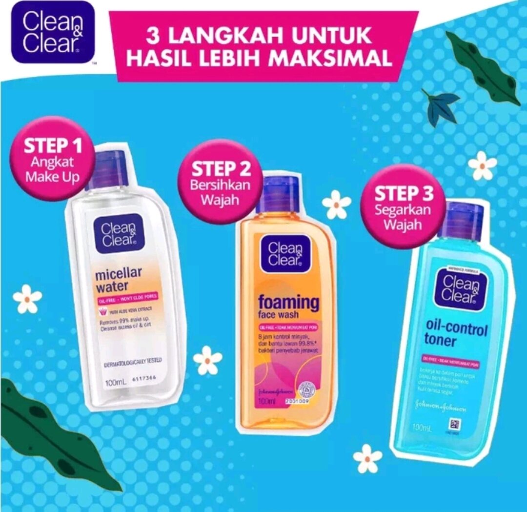 Clean & Clear Oil Control Toner 100ml | Lazada Indonesia