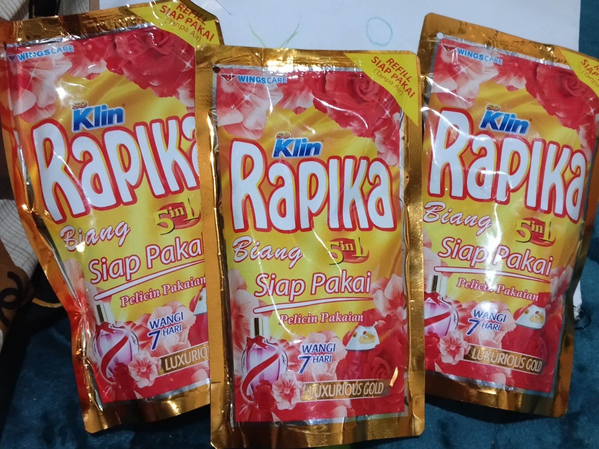 Rapika Biang Siap Pakai LUXURIOUS GOLD | Lazada Indonesia
