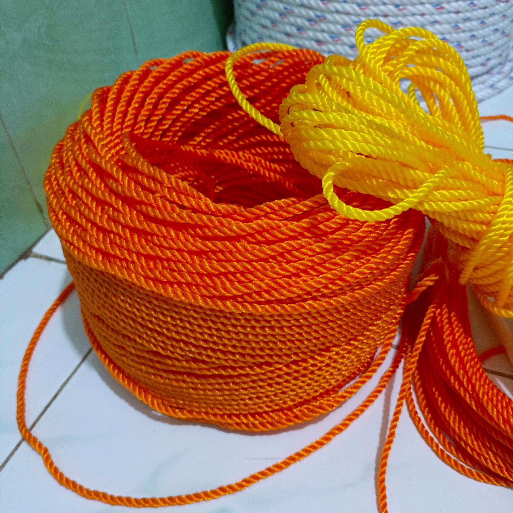 Tali tambang 5mm / 50meter . Tali tambang serbaguna / tali ikat barang ...