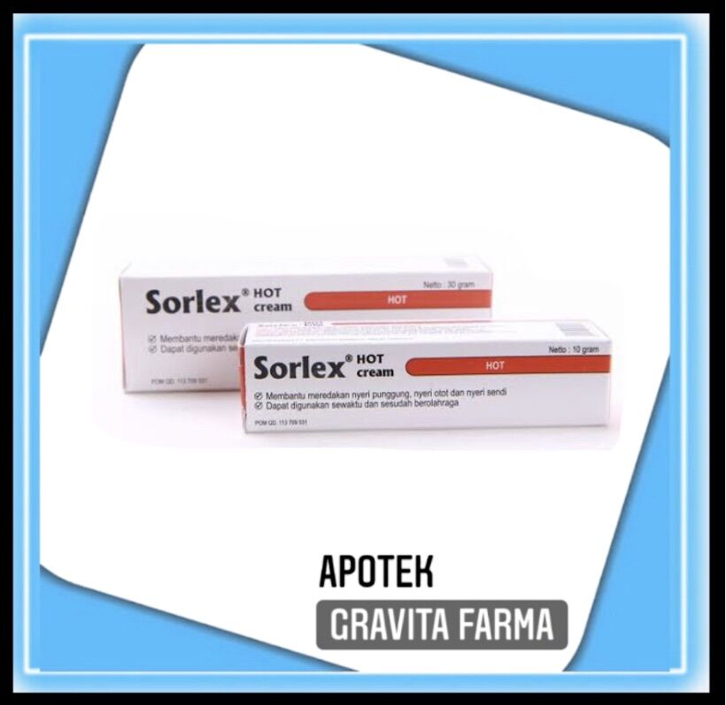 Sorlex Hot Cream 10 gr | Lazada Indonesia