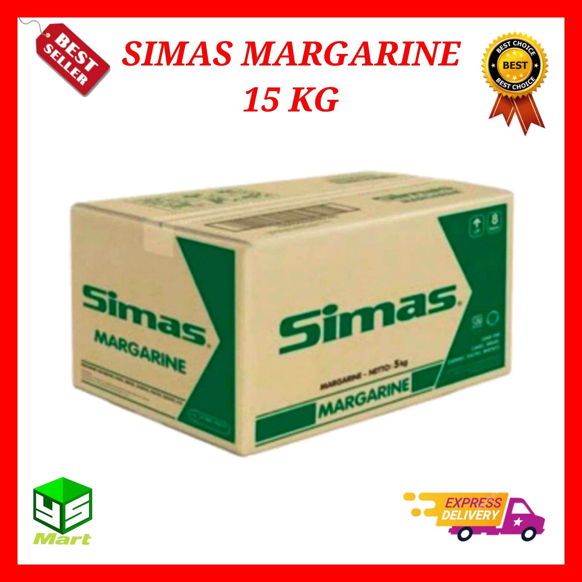Simas margarine 15 kg / mentega | Lazada Indonesia
