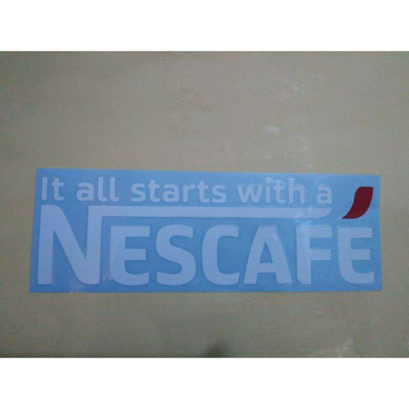 stiker cutting Nescafe stiker motor | Lazada Indonesia