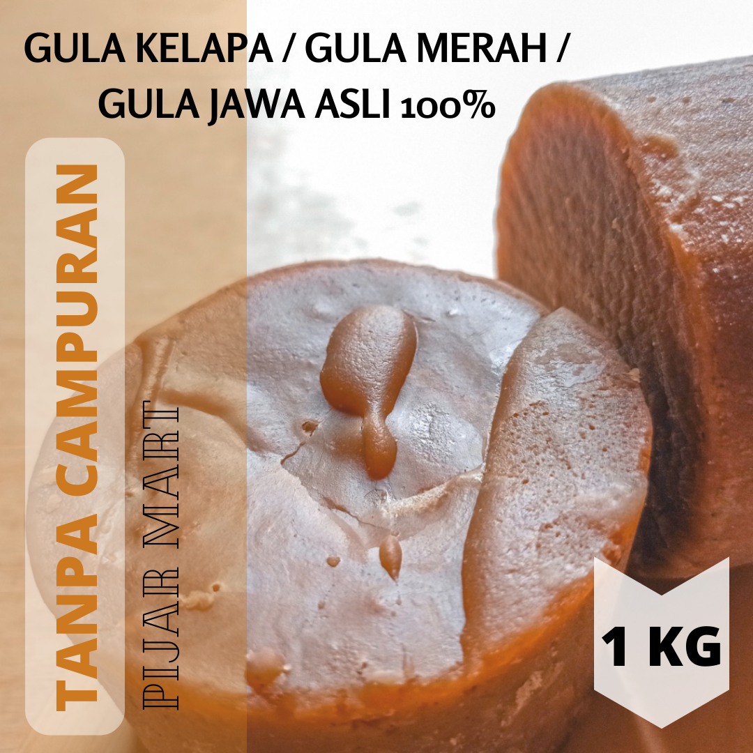 GULA KELAPA ASLI 100% GULA MERAH GULA JAWA ISI 1 KG | Lazada Indonesia