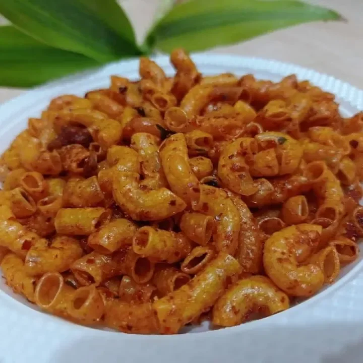 MAKARONI PEDAS DAUN JERUK/MAKARONI BANTET ORIGINAL/MAKARONI PEDAS ...