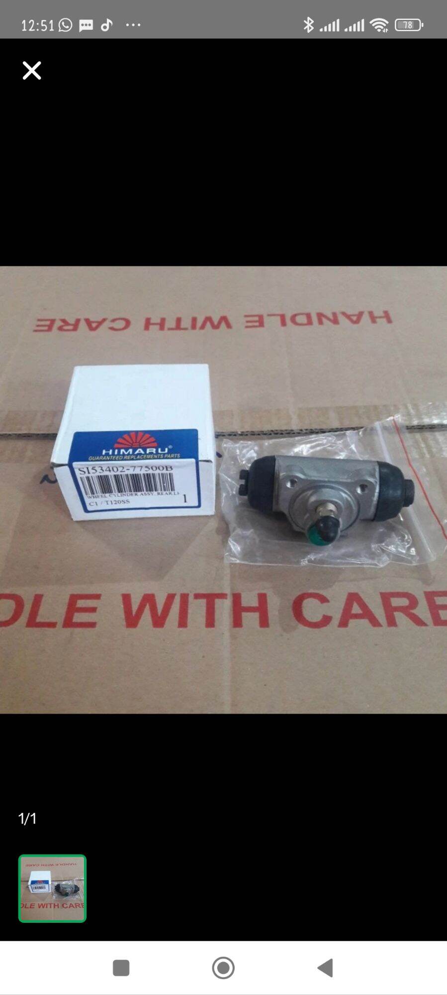 master rem roda belakang mobil suzuki futura colt t120ss | Lazada Indonesia