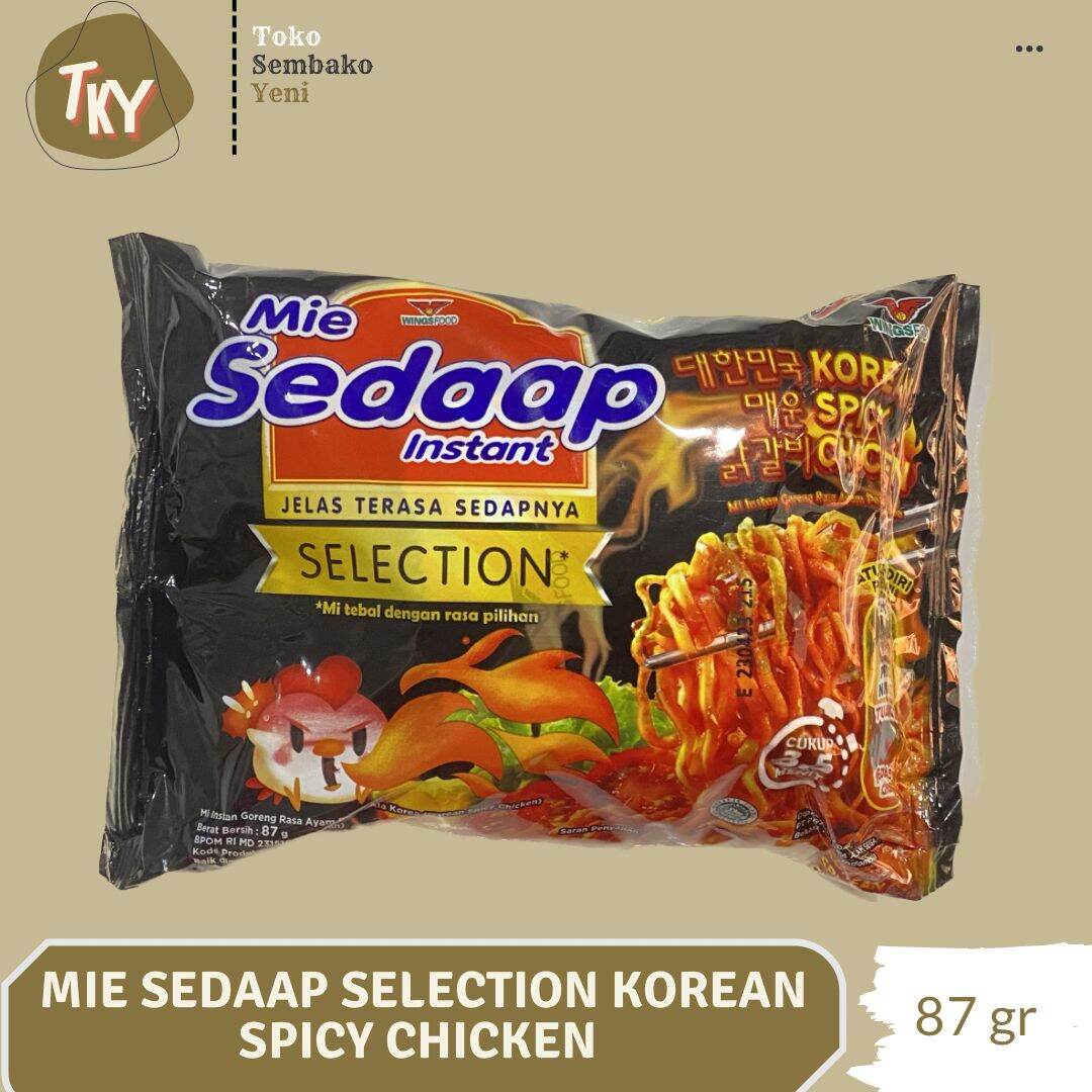 Mie Sedaap Selection Korean Spicy Chicken | Lazada Indonesia