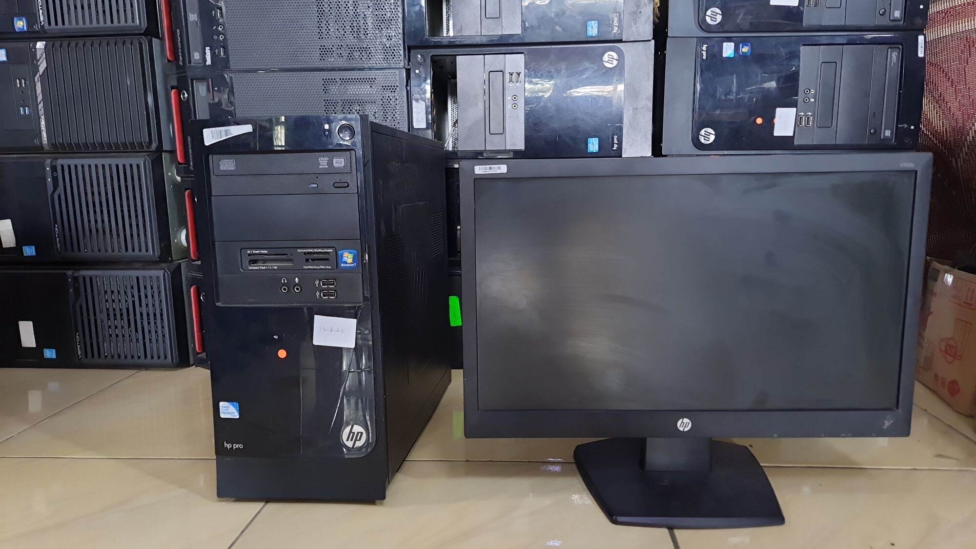 Komputer PC HP tinggal pakai core i3 i5 Ram 4GB Hardisk 500gb / ram 8gb lengkap monitor 19 inci ...