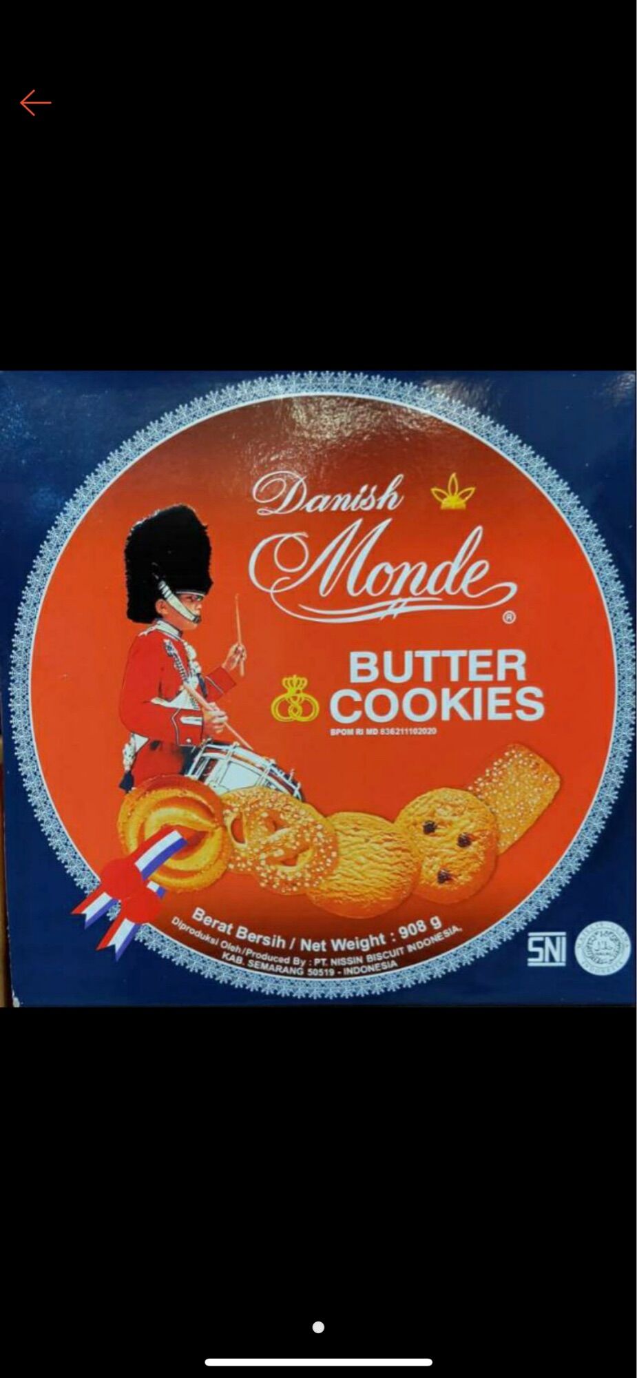 Monde Butter Cookies 454 gr | Lazada Indonesia