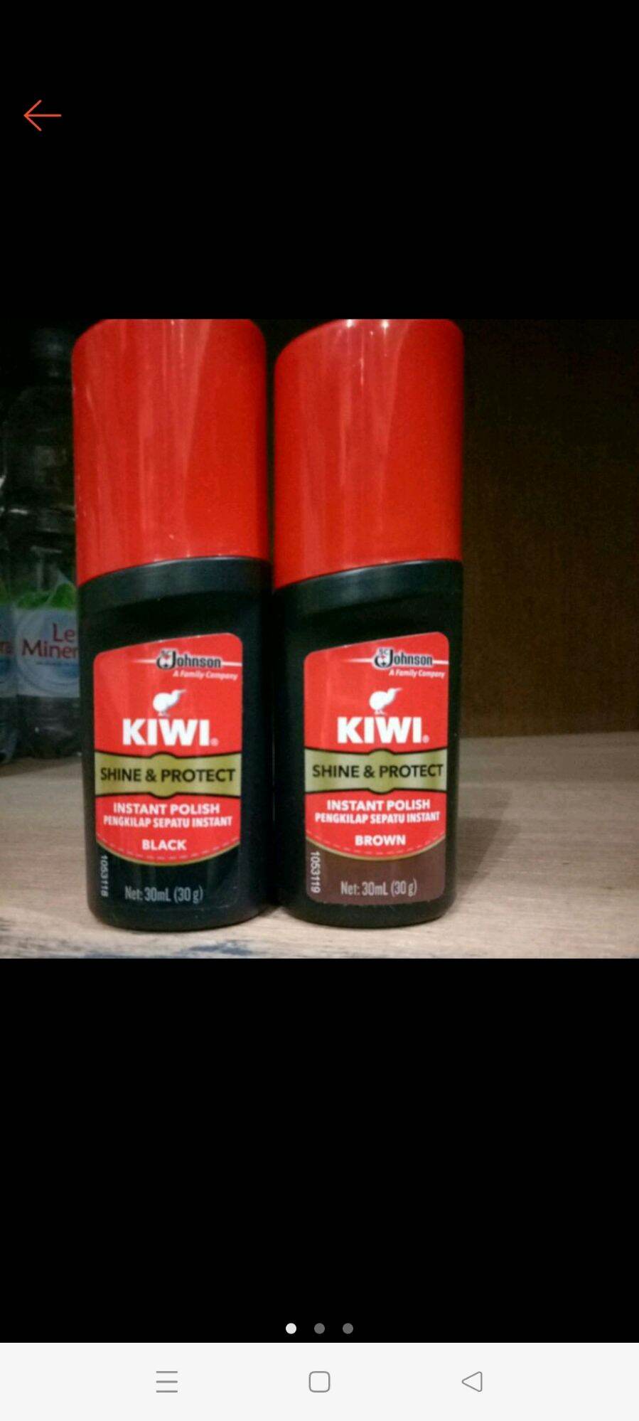 kiwi cair semir sepatu 30ml | Lazada Indonesia