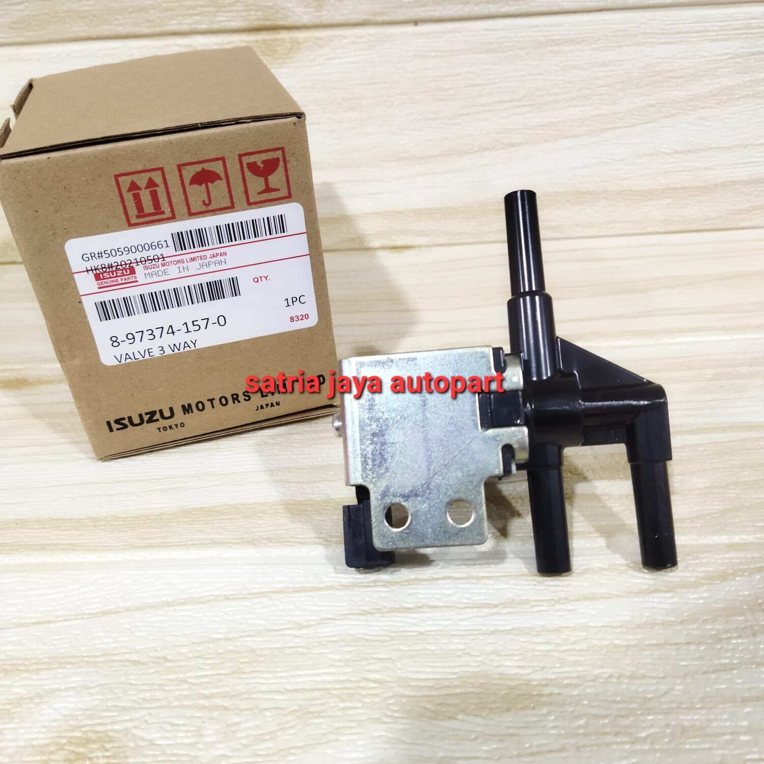 VALVE MAGNETIK EXHOUST BRAKE VALVE REM ANGIN VALVE 3WAY 24V ISUZU ELF ...