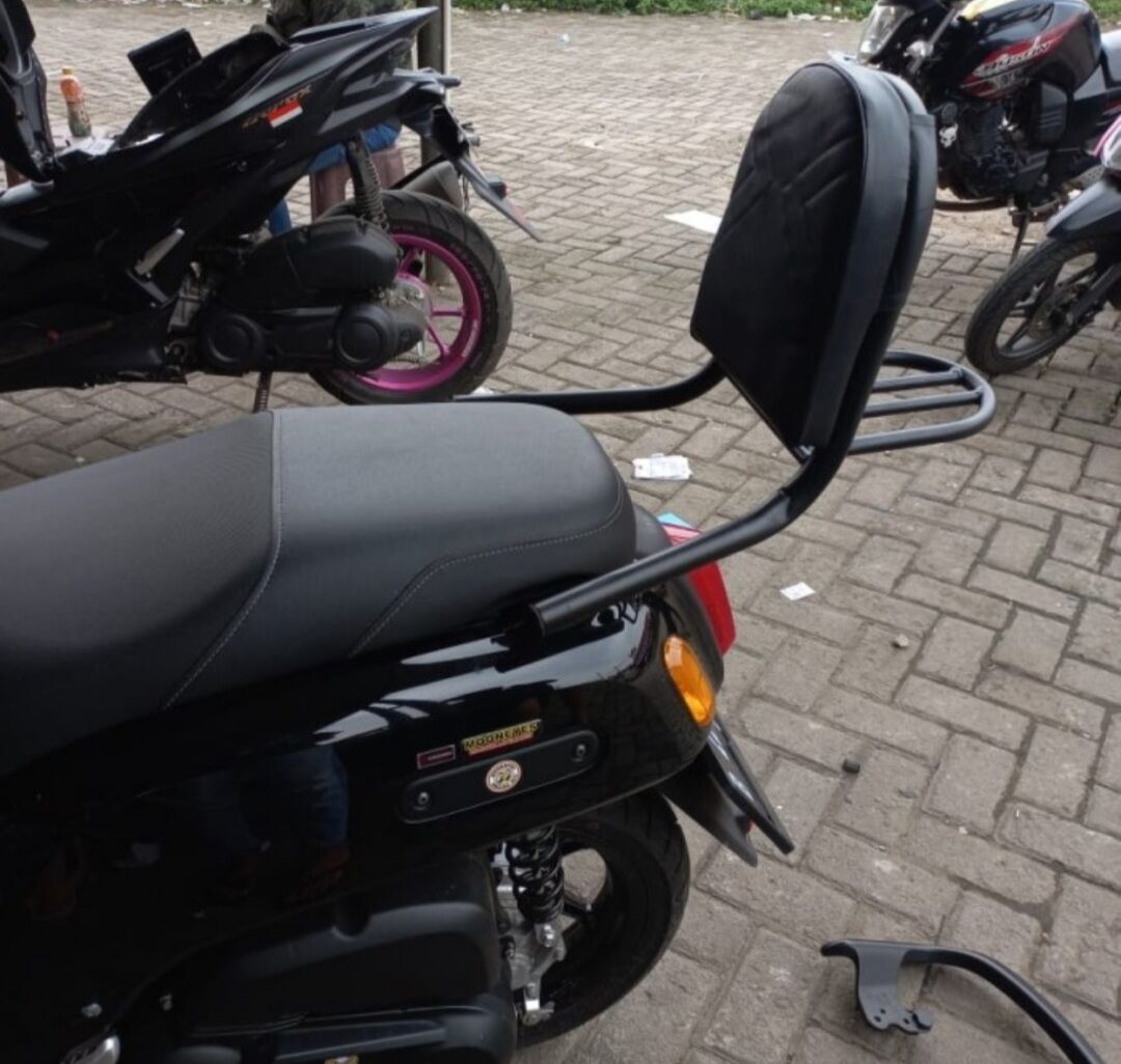 Sandaran Senderan Jok Motor Yamaha Fazzio Premium | Lazada Indonesia