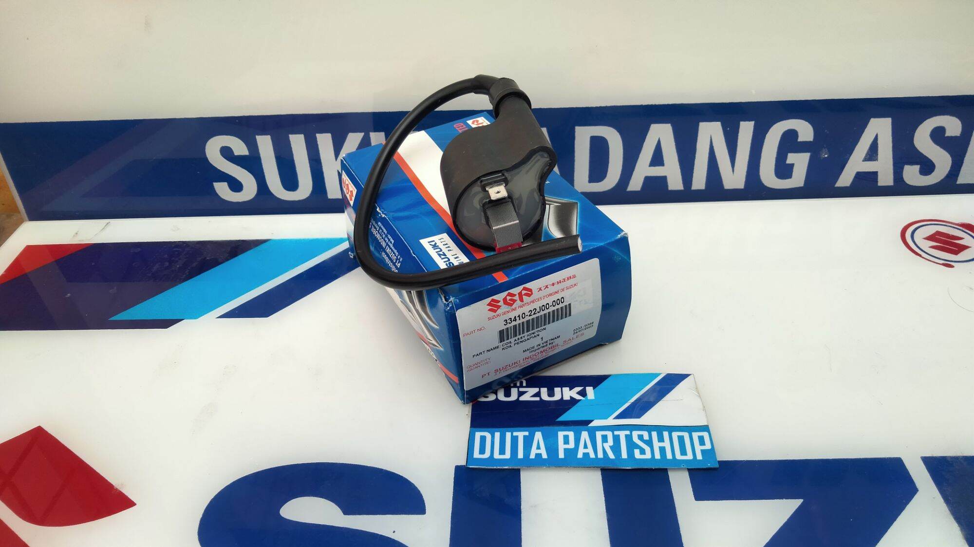 coil koil busi shooter smash injeksi Original Suzuki Genuine Part SGP ...