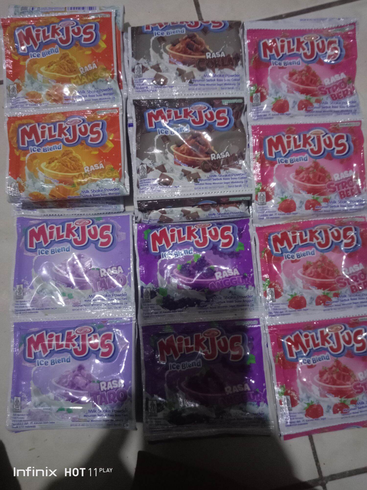 milkjus ice blend isi 10 sachet | Lazada Indonesia