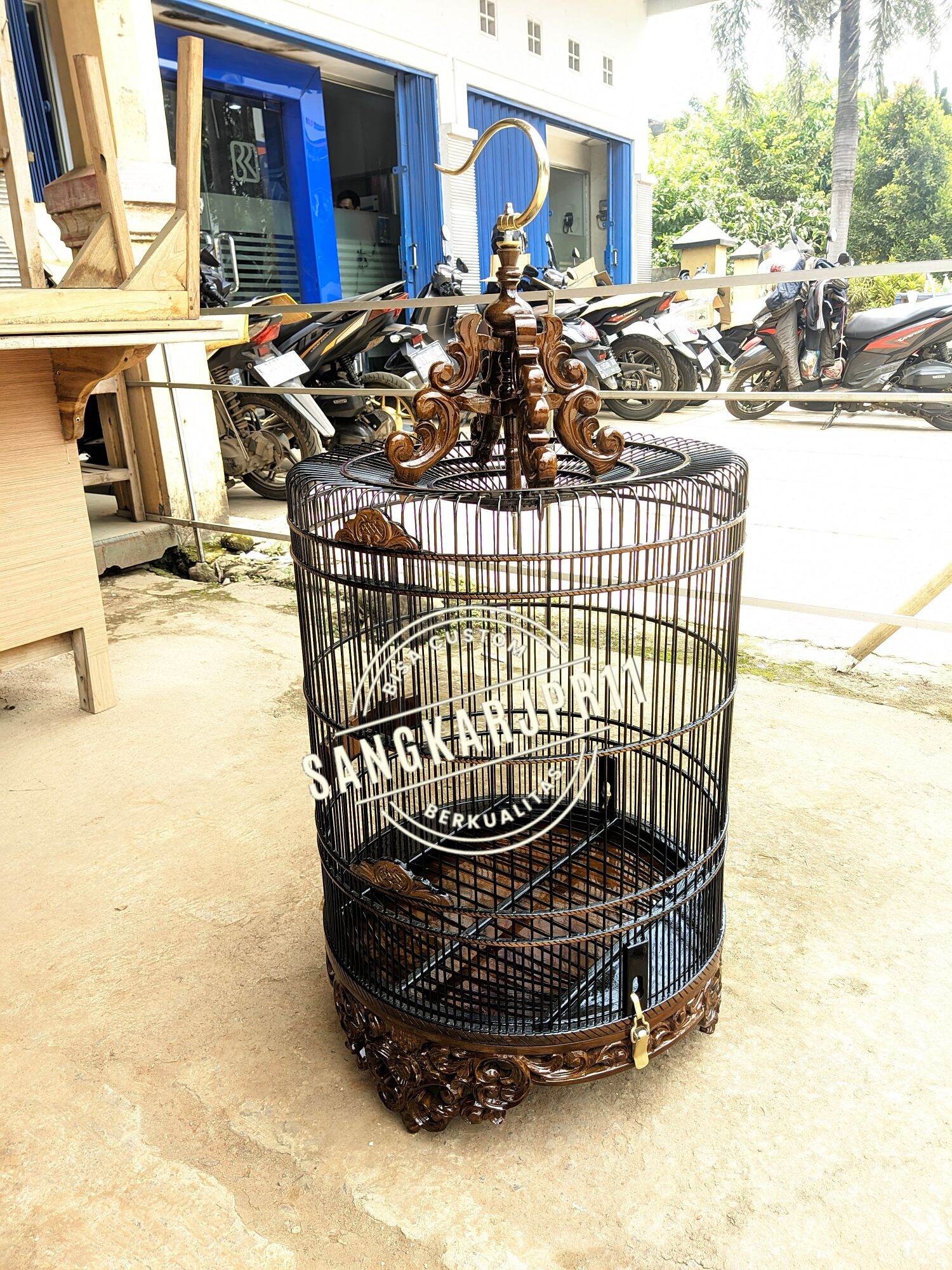 Sangkar burung murai batu/Anis/WAMBI/cungkok, dll ukir bisa custom ...