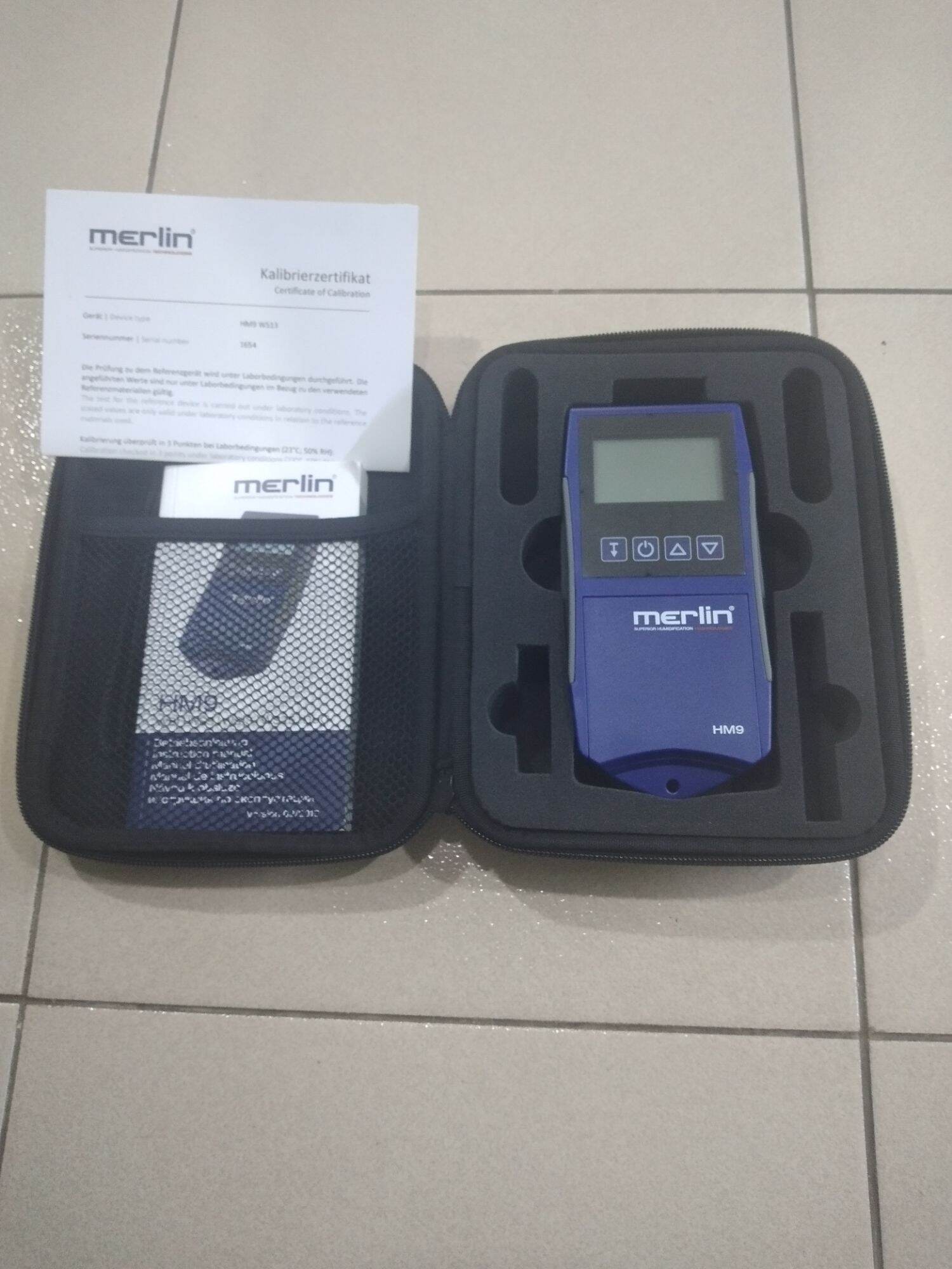 (GJT) MERLIN HM9 WS13 wood moisture meter / alat ukur kelembaban kayu ...