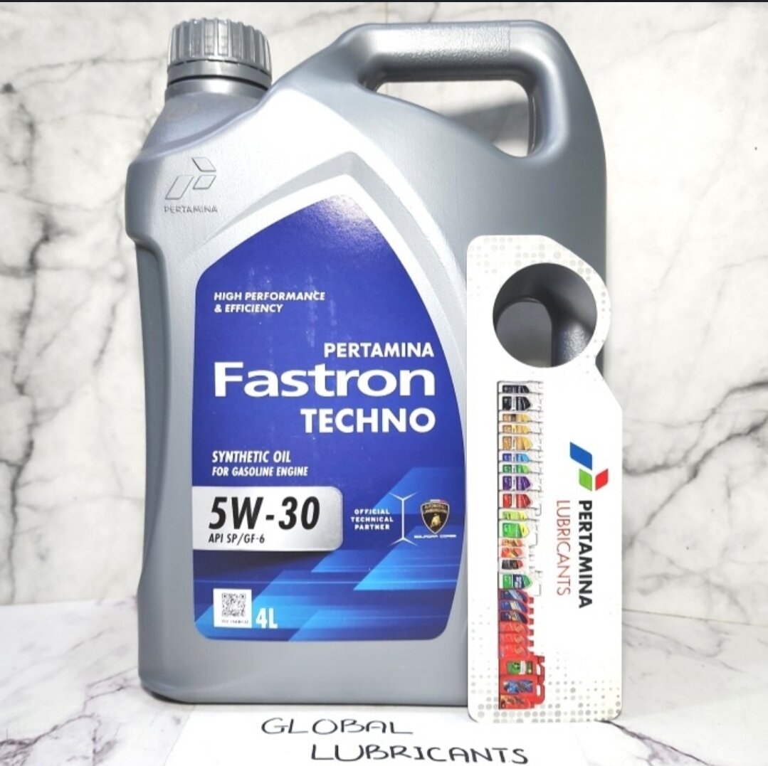 Pertamina Fastron Techno 5W-30 API SP/ GF-6 4 Liter (Oli Mesin ...