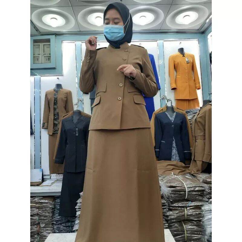 Seragam Princessfa / Seragam Pemda Aceh Rok A / Seragam ASN / Seragam ...